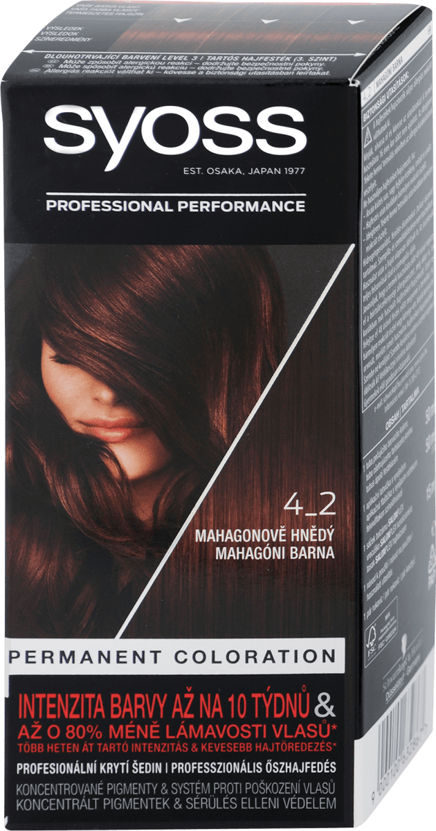Syoss Color Boja za kosu - 4-2 Mahagony Brown, 1 kom. kupujte online po ...