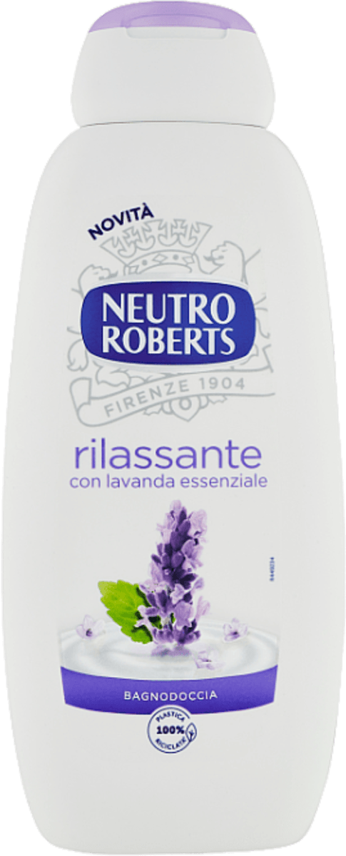 NEUTRO ROBERTS Bagnodoccia rilassante con lavanda essenziale, 450 ml ...