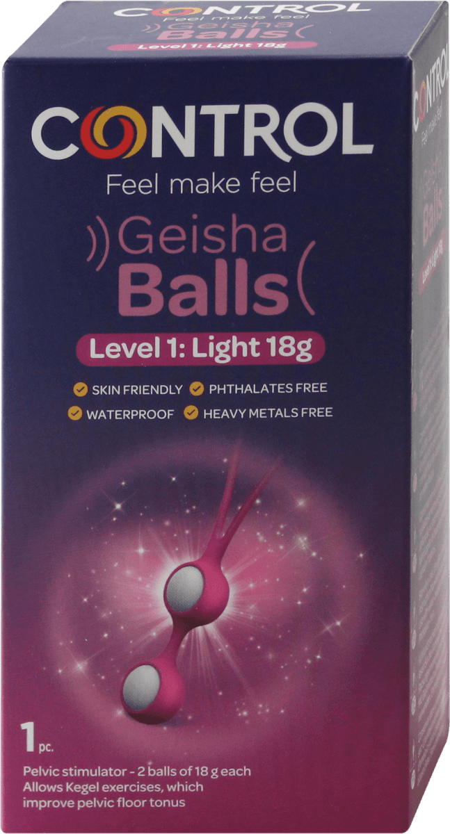 CONTROL Stimolatore pelvico Geisha Balls livello 1 light, 1 pz Acquisti ...