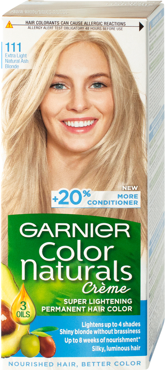 GARNIER Color naturals Boja za kosu 111 Extra Light Natural Ash Blonde ...