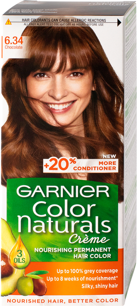 GARNIER Color naturals Boja za kosu 6.34 Chocolate, 1 kom. kupujte ...