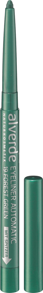 alverde NATURKOSMETIK Eyeliner Automatic - Nr. 19 Forest Green, 0,3 g ...