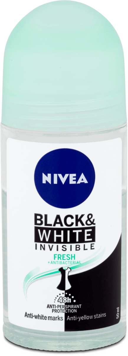 NIVEA Deo roll-on B&W fresh, 50 ml cumpără permanent online la un preț avantajos | dm.ro