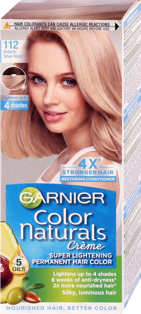 GARNIER Color naturals Boja za kosu - 112 Antartic Silver Blond, 1 kom ...