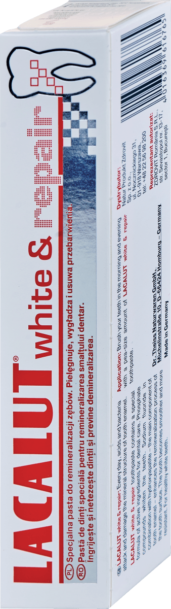 LACALUT Pastă de dinți White Repair, 75 ml cumpără permanent online la ...