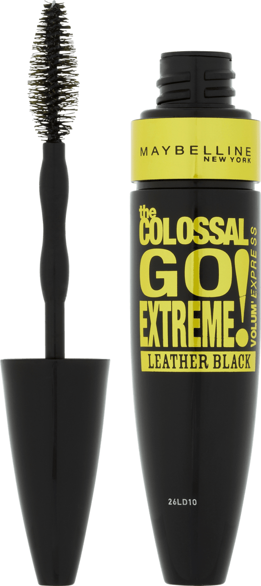 Maybelline New York the Colossal Go Extreme maskara – Leather Black ...