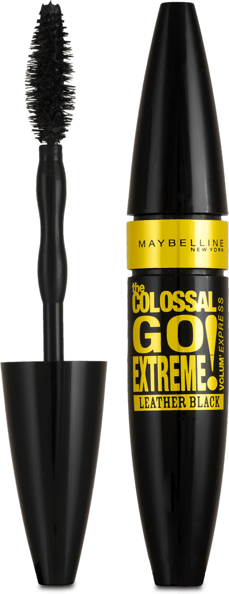MAYBELLINE NEW YORK the Colossal Go Extreme maskara – Leather Black ...