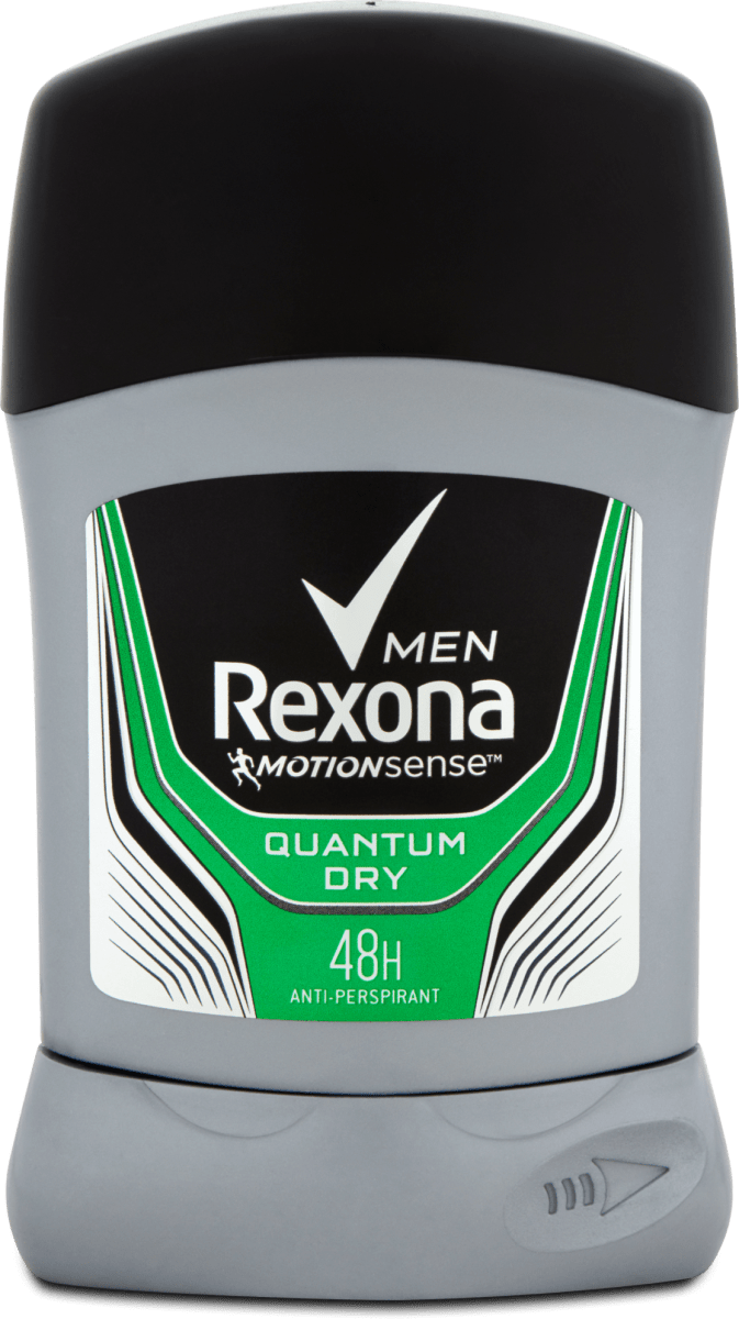 Rexona MEN Део стик Quantum Dry, 50 ml Пазарувай трайно изгодно онлайн