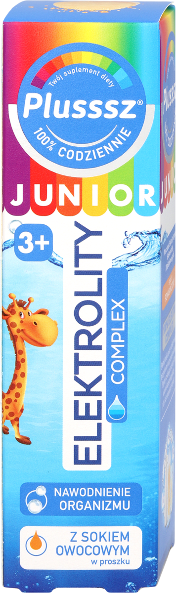 Plusssz Tabletki musujące Elektrolity Junior Complex, 20 szt. kupuj ...