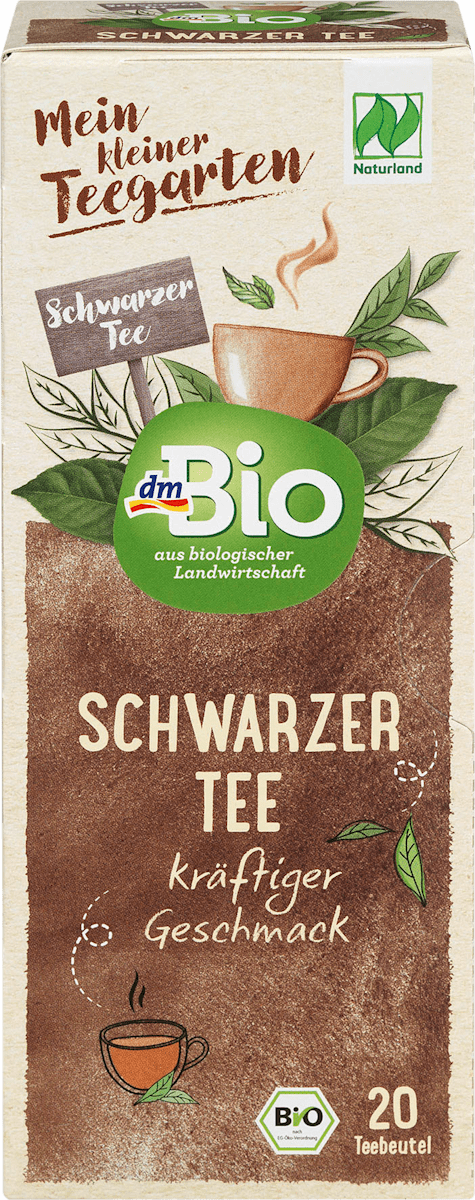 dmBio Schwarzer Tee (20 x 1,75 g), Naturland, 35 g dauerhaft günstig ...