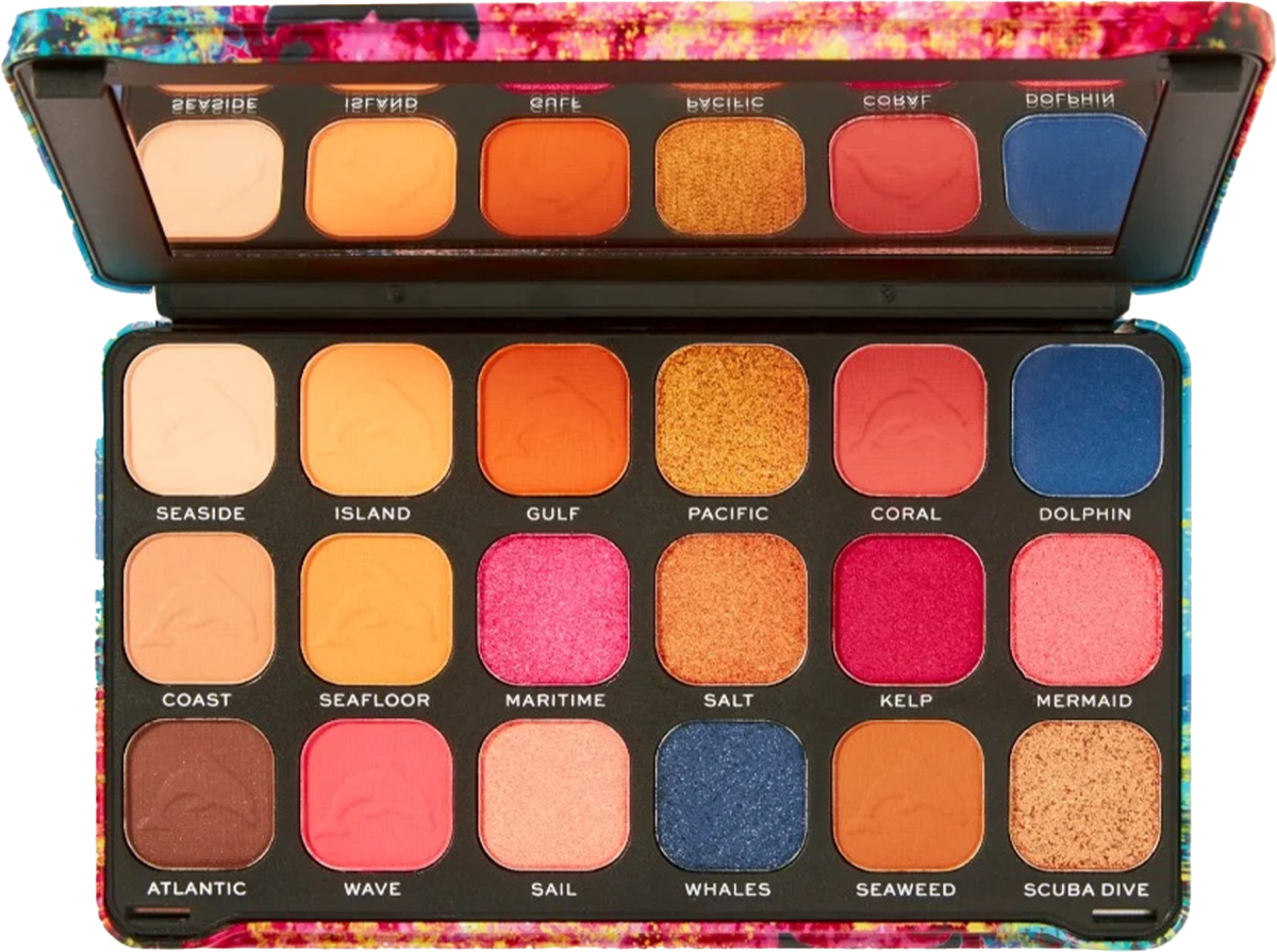 Revolution Forever Flawless paletă de farduri Hydra Dolphin, 19,8 g ...