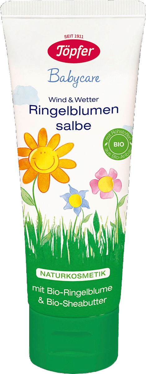 Töpfer Wind & Wetter Ringelblumensalbe Babycare, 75 ml dauerhaft ...