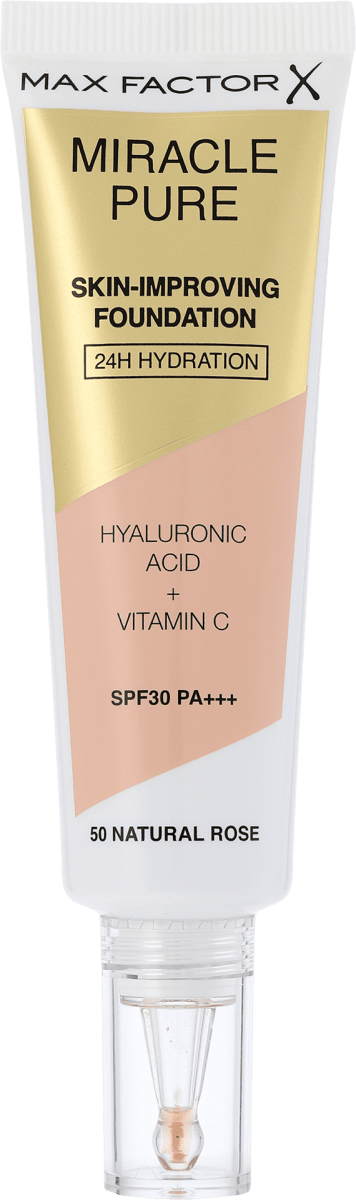MAX FACTOR Фон дьо тен Miracle Pure 50, 30 ml Пазарувай трайно изгодно ...