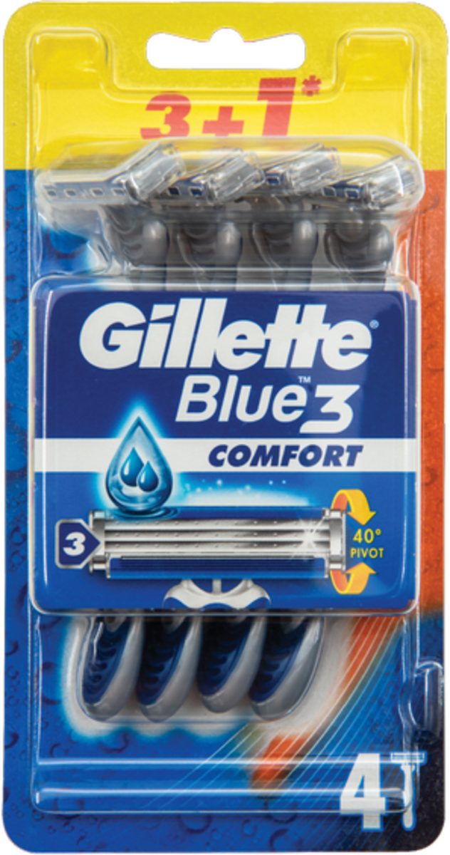 Gillette Blue3 Comfort jednokratni brijači, 4 kom. kupujte online po ...