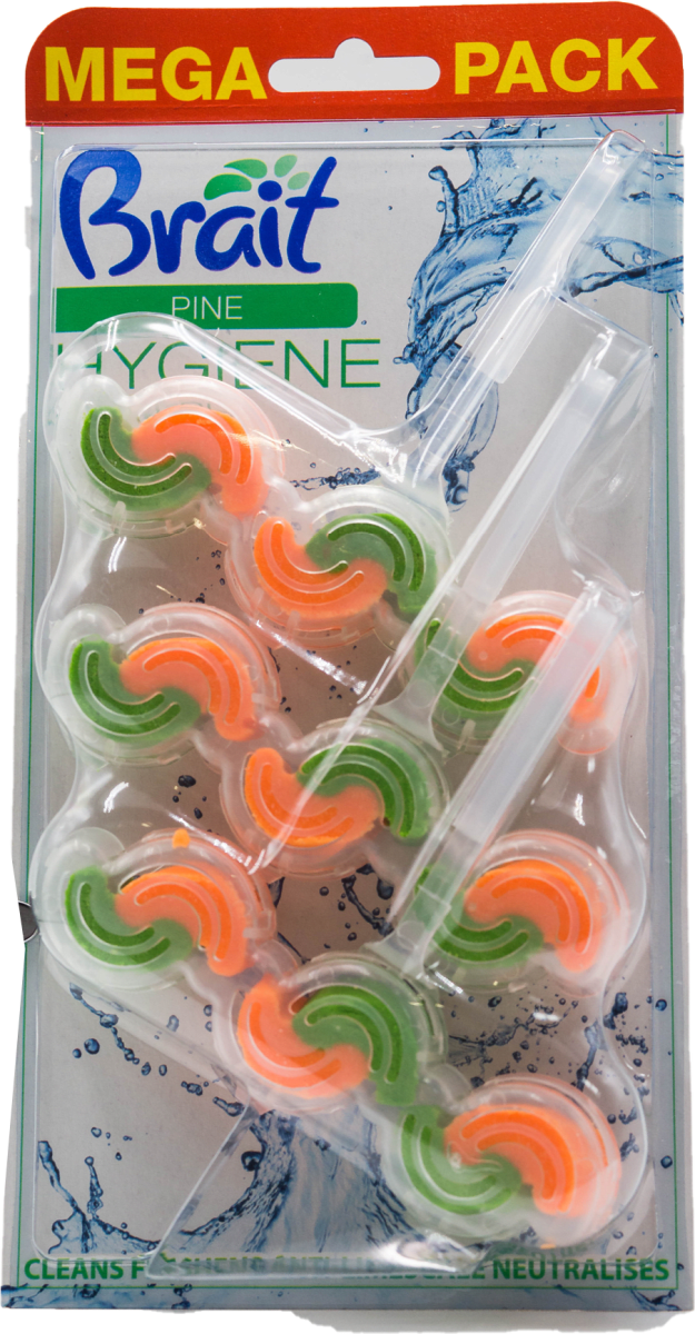 Brait Odorizant toaletă pine, 3 buc cumpără permanent online la un preț ...