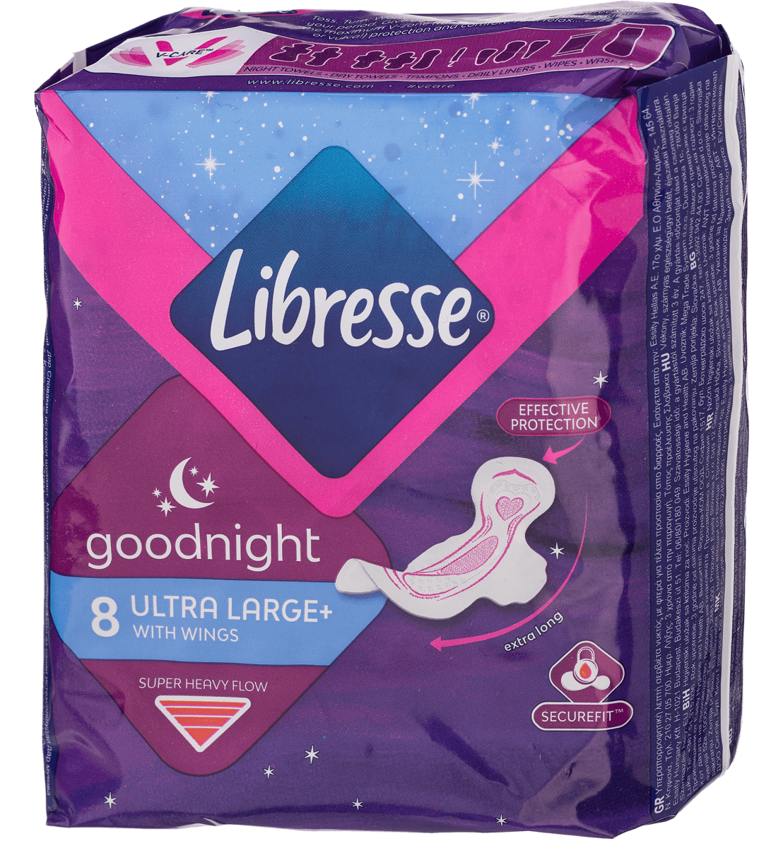 Libresse goodnight ulošci s krilcima – ultra large, 8 kom. | dm.hr