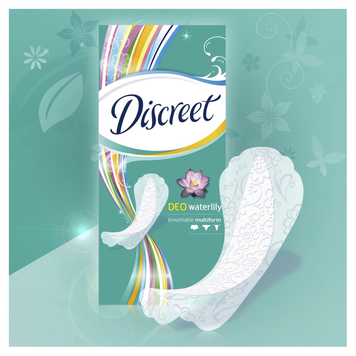 Discreet Absorbante zilnice Multiform Waterlily, 60 buc cumpără ...