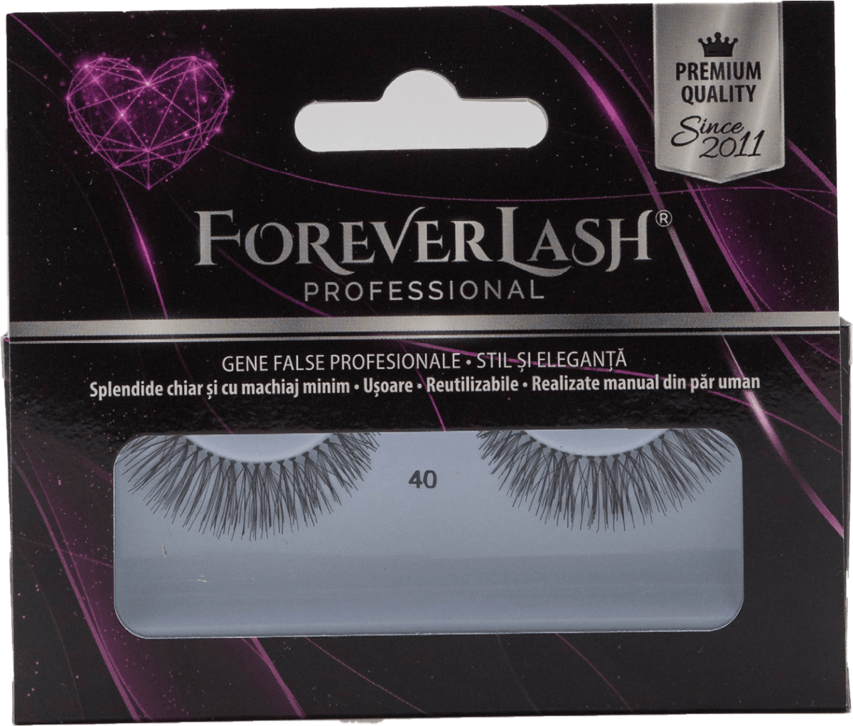 FOREVERLASH Gene false bandă din păr natural 40 Natural Touch, 1 buc ...