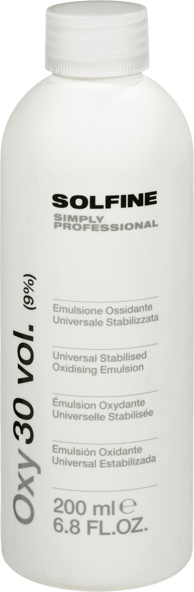 SOLFINE Razvijalec barve Oxy 30 vol. (9%), 200 ml | dm.si