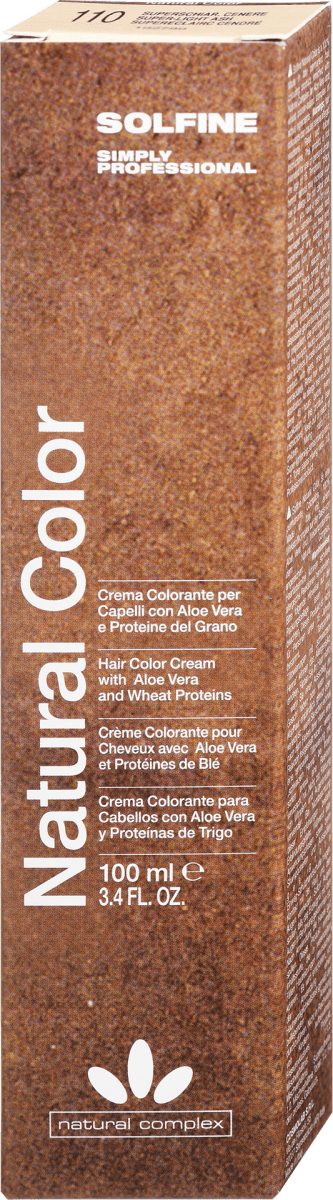 SOLFINE Barva za lase Natural Color 110 Super Svetlo Blond, 1 kos | dm.si