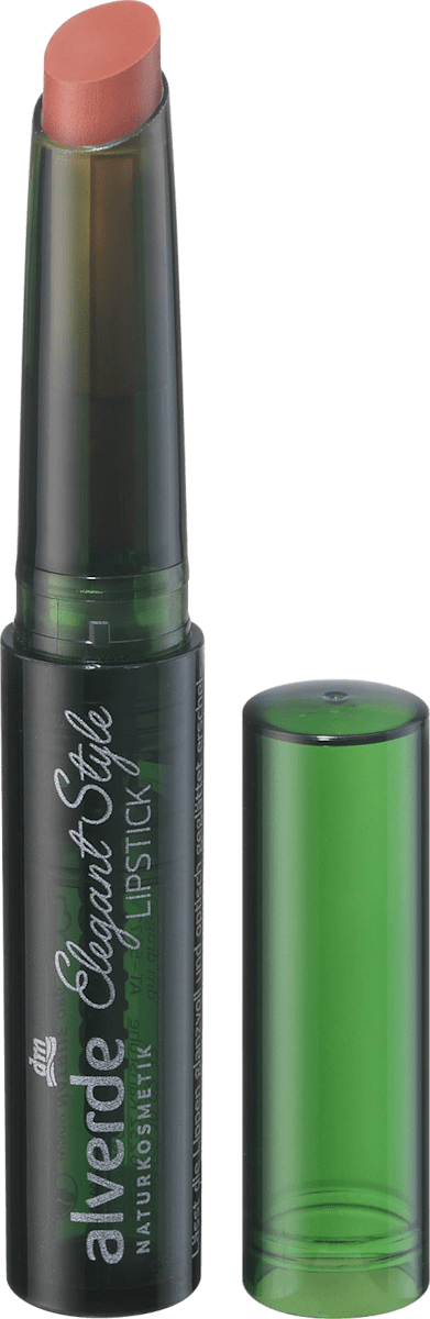alverde NATURKOSMETIK Lippenstift Elegant Style Lipstick 50 mokka, 1,7 ...