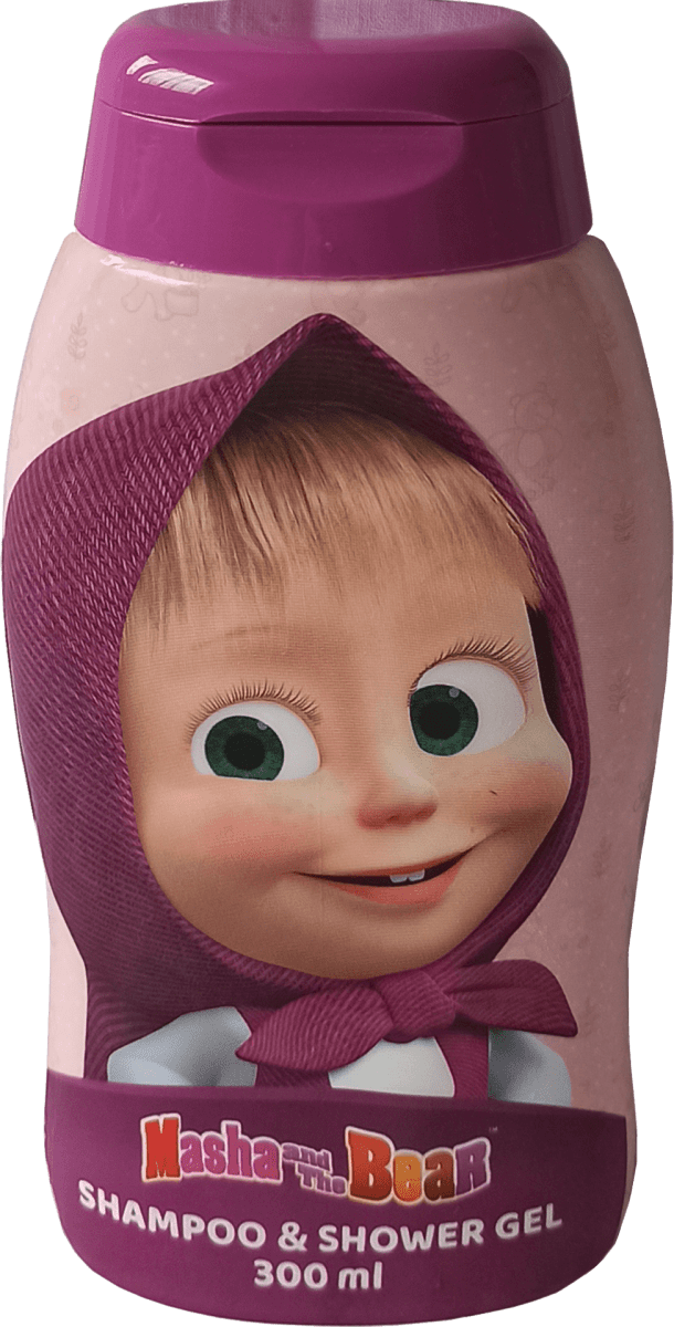 Masha and the Bear Šampon i gel za tuširanje, od 3. godine, 300 ml ...