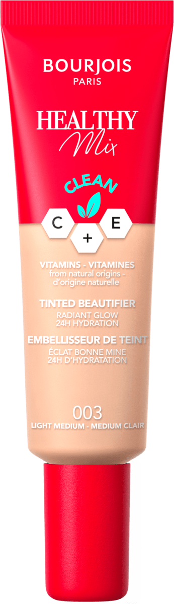 BOURJOIS PARIS Healthy Mix Tinted Beautifier tečni puder – 003 Light ...