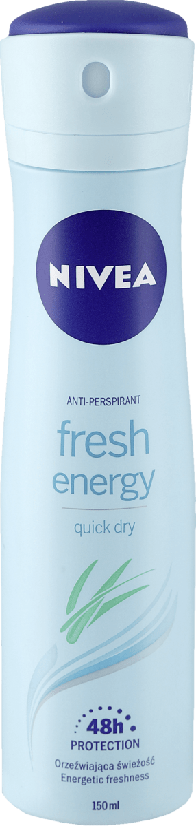 NIVEA Antyperspirant Fresh Energy spray, 150 ml kupuj online, zawsze w ...