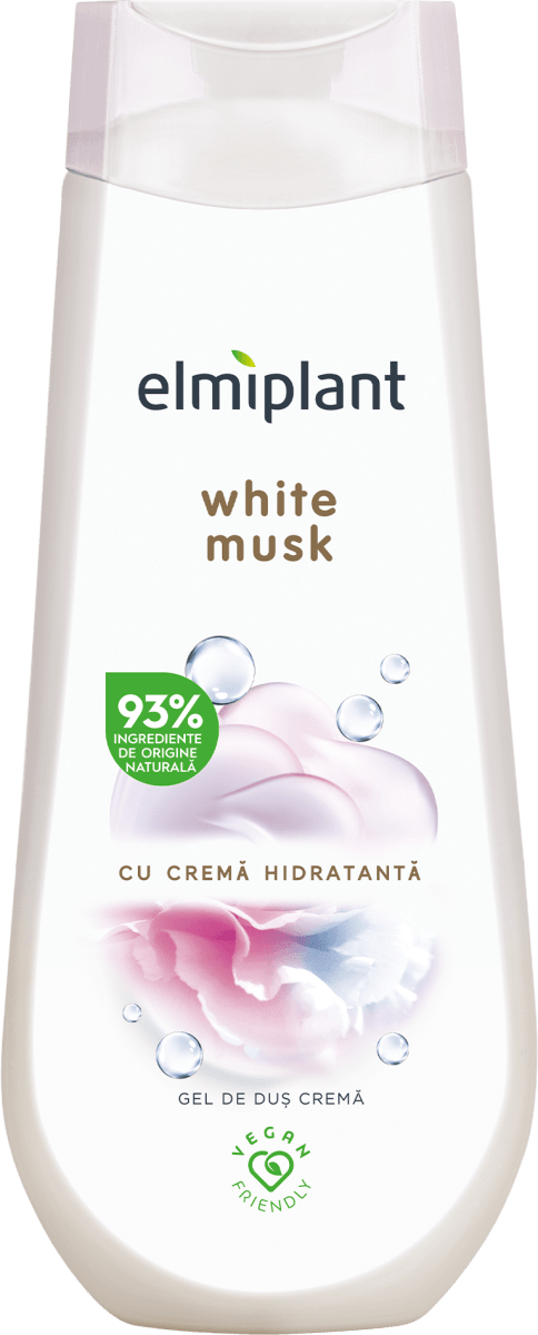 Elmiplant Gel de duș cremă white musk, 400 ml cumpără permanent online la un preț avantajos | dm.ro