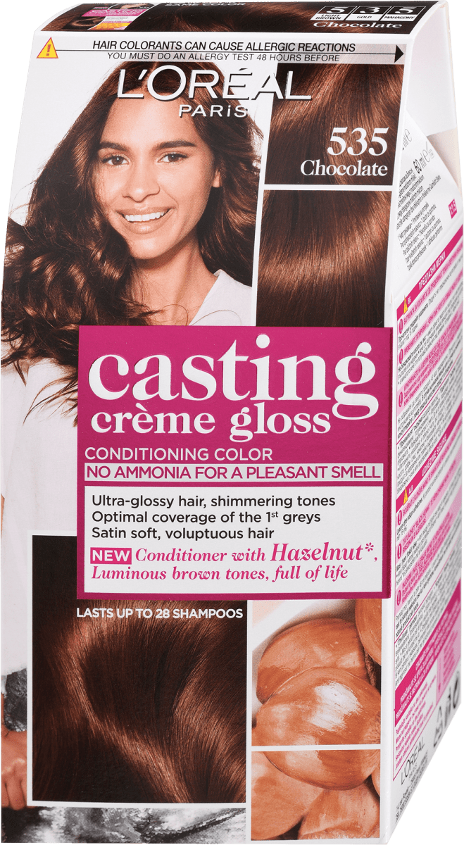 L'ORÉAL PARIS CASTING CREME GLOSS Boja za kosu - 535 Chocolate, 1 kom ...