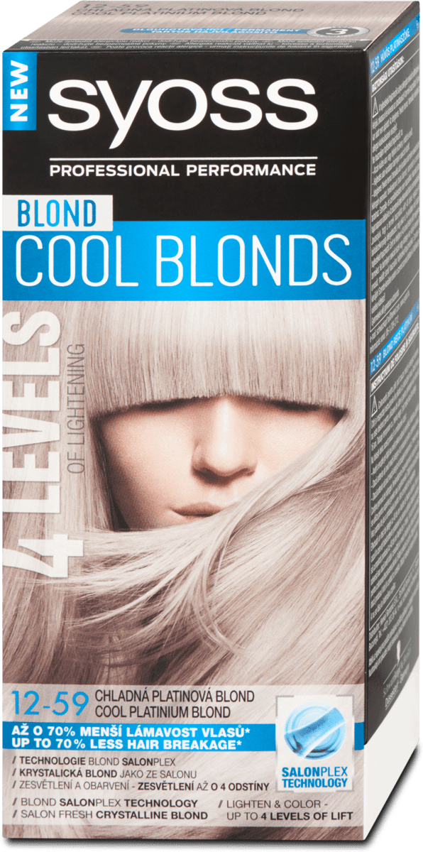 syoss Boja za kosu – 12-59 hladna platinasta plava, 1 kom povoljna ...
