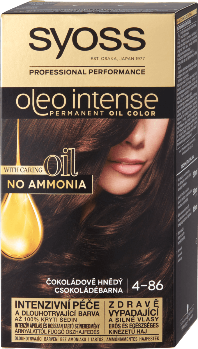 syoss Oleo Intense Boja za kosu - 4-86 čokoladno smeđa, 1 kom povoljna online kupovina | dm.rs