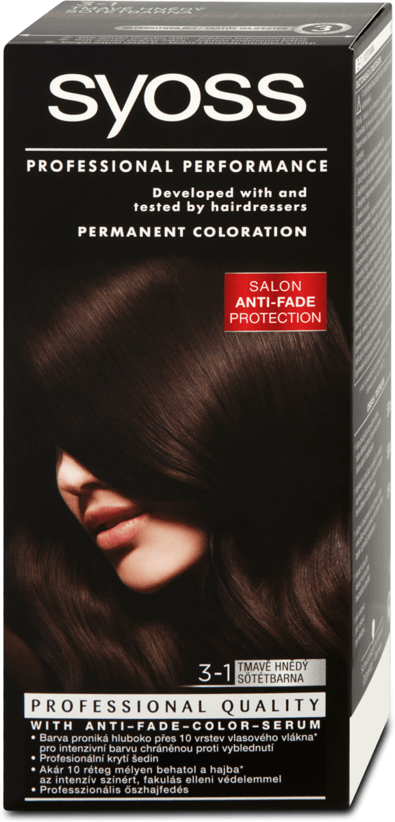Syoss Color Boja za kosu - 3-1 Dark Brown, 1 kom. kupujte online po ...
