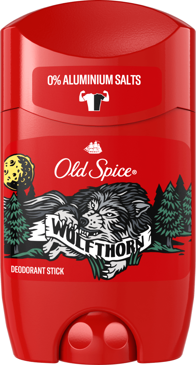 Old Spice Део стик против изпотяване Wolfthorn, 50 ml Пазарувай трайно ...