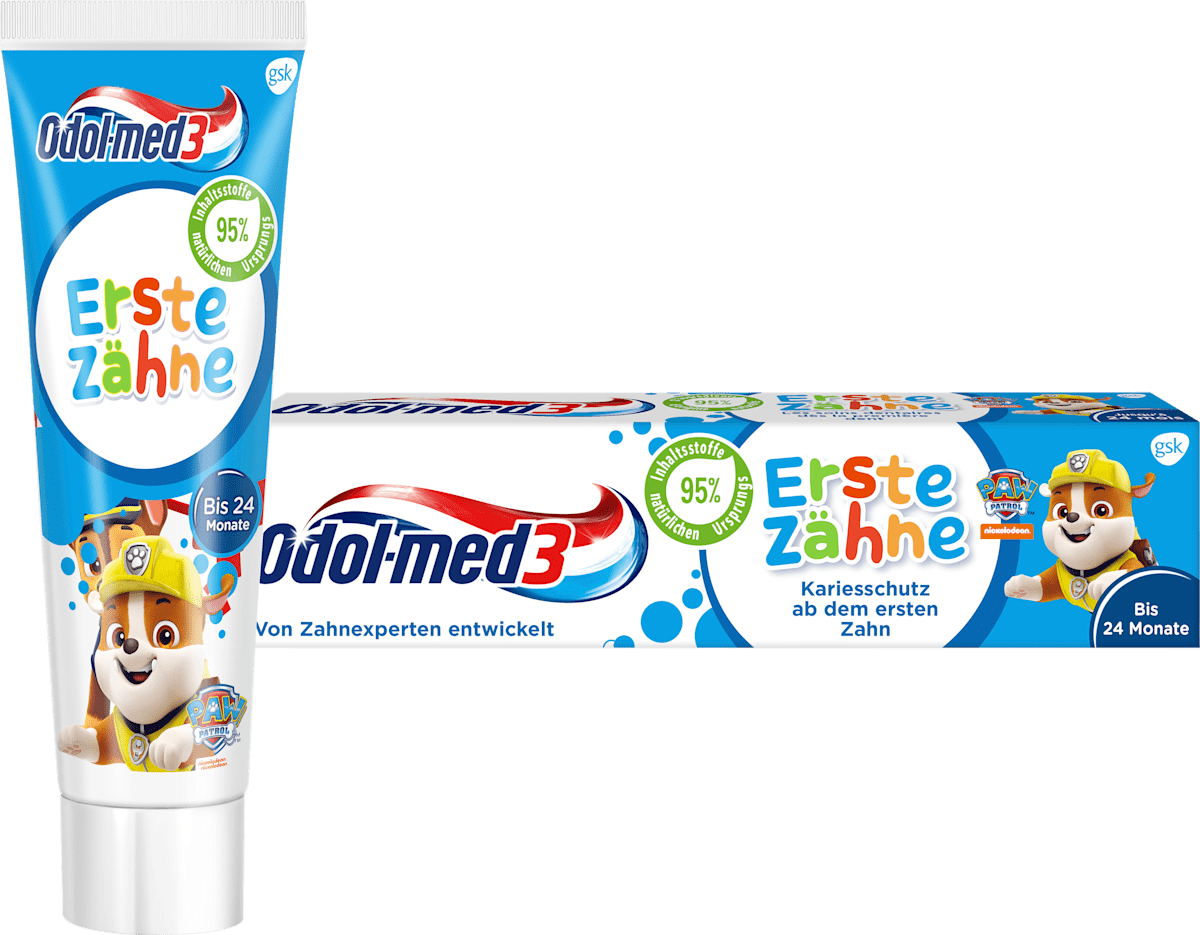 Odol med 3 Zahnpasta Erste Zähne bis 24 Monate, 50 ml dauerhaft günstig ...