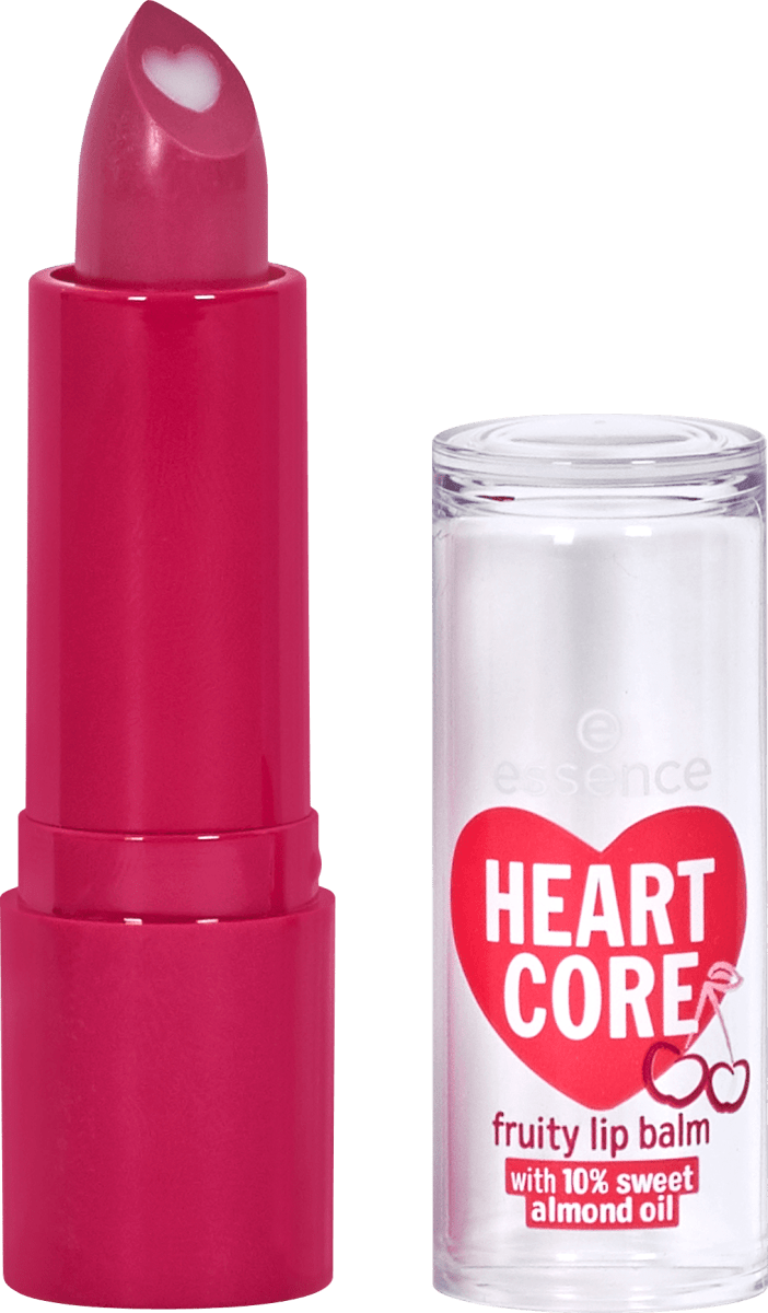 essence Lippenbalsam Heart Core Fruity 01 Crazy Cherry, 3 g | dm.at