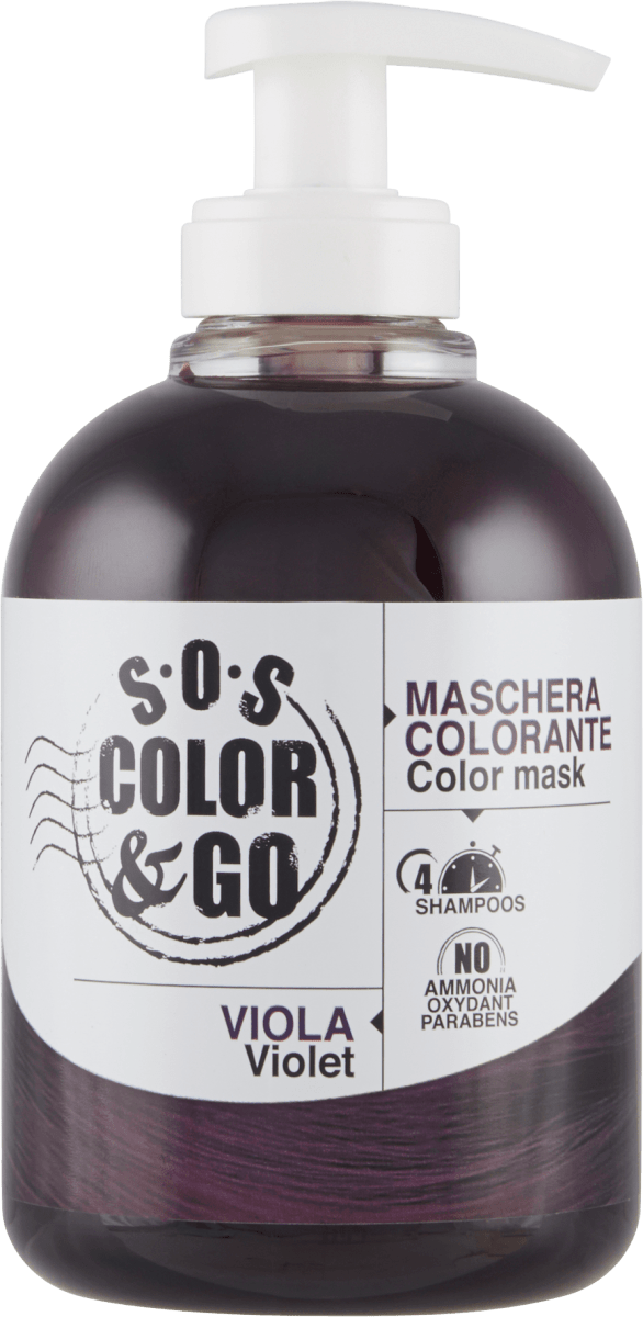 ALAMA PROFESSIONAL SOS Color&Go maschera colorata viola, 300 ml ...