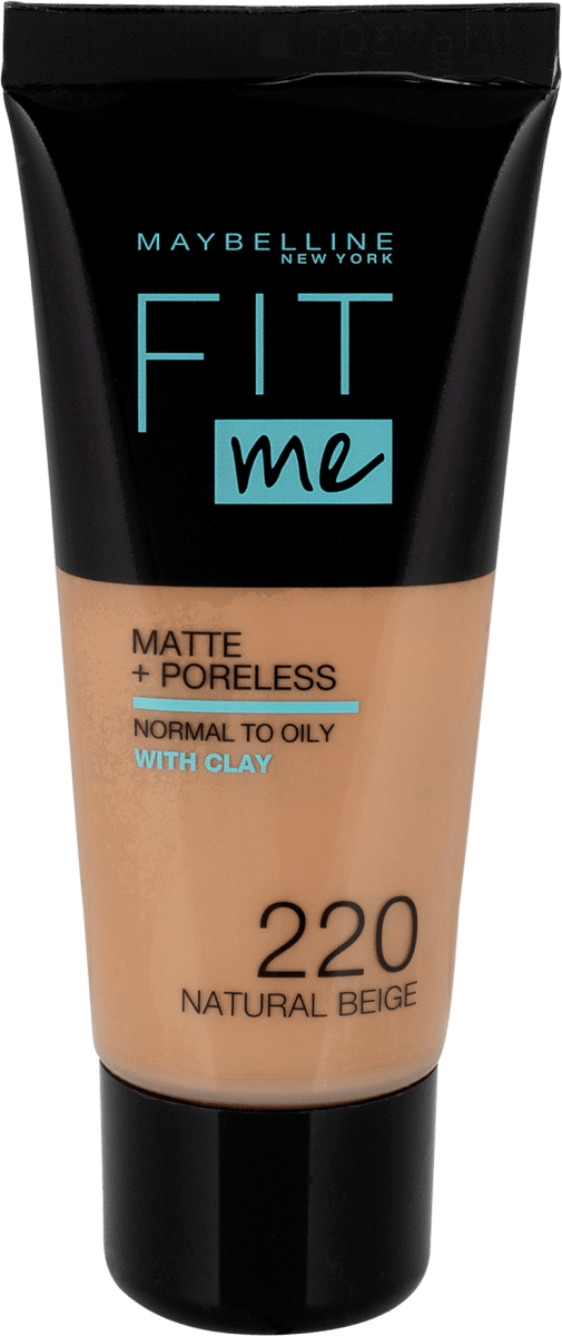 Maybelline New York Fit me tečni puder – 220 Natural Beige, 30 ml ...