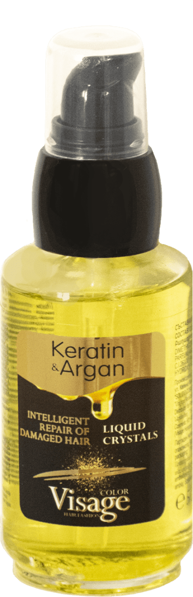 Visage Течни кристали за коса с кератин и арган, 50 ml Пазарувай трайно ...