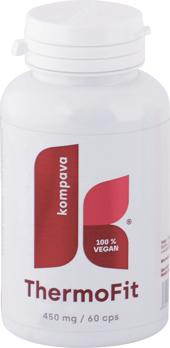 Kompava Spaľovač tukov ThermoFit 450 mg, 60 ks nakupujte vždy výhodne ...