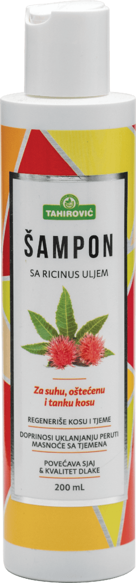 Tahirović Šampon sa ricinus uljem, 200 ml kupujte online po uvijek ...