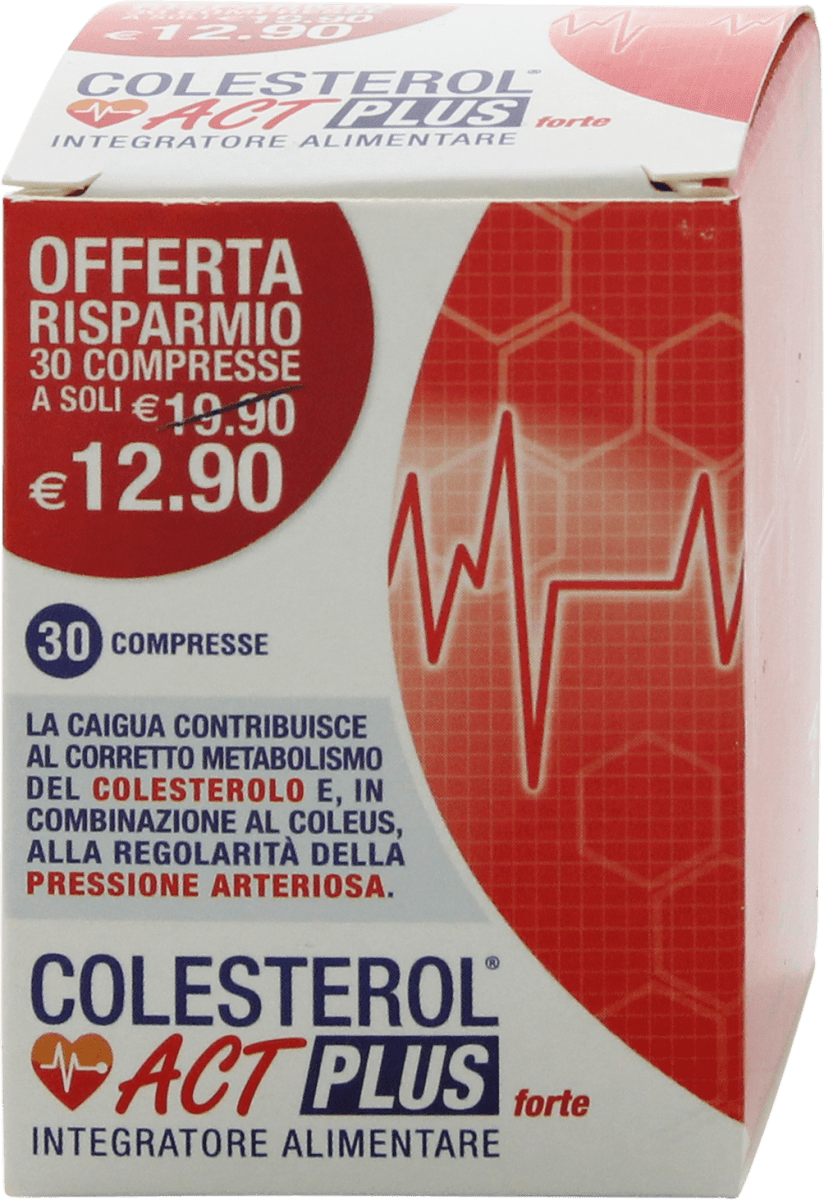 ACT Colesterol Plus forte, 30 pz Acquisti online sempre convenienti ...
