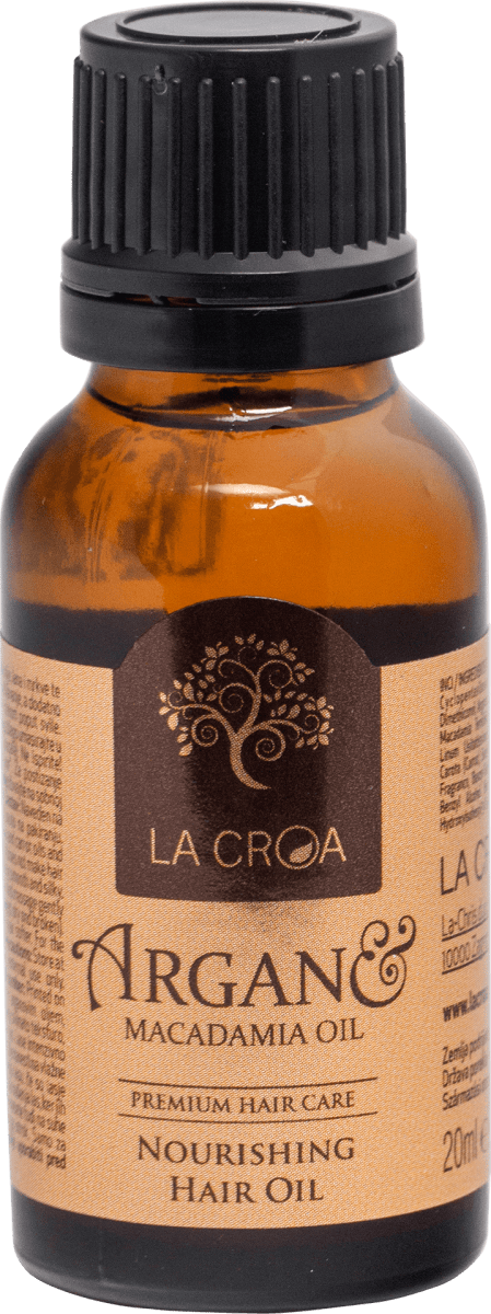 LA CROA Nourishing Argan ulje za kosu, 20 ml kupujte online po uvijek ...