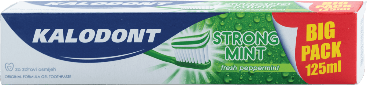 KALODONT Strong Mint pasta za zube, 125 ml kupujte online po uvijek ...