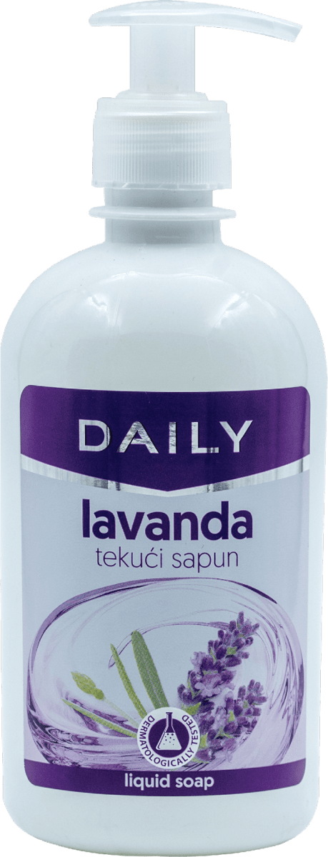 Daily Tečni sapun Lavanda, 500 ml kupujte online po uvijek povoljnim ...