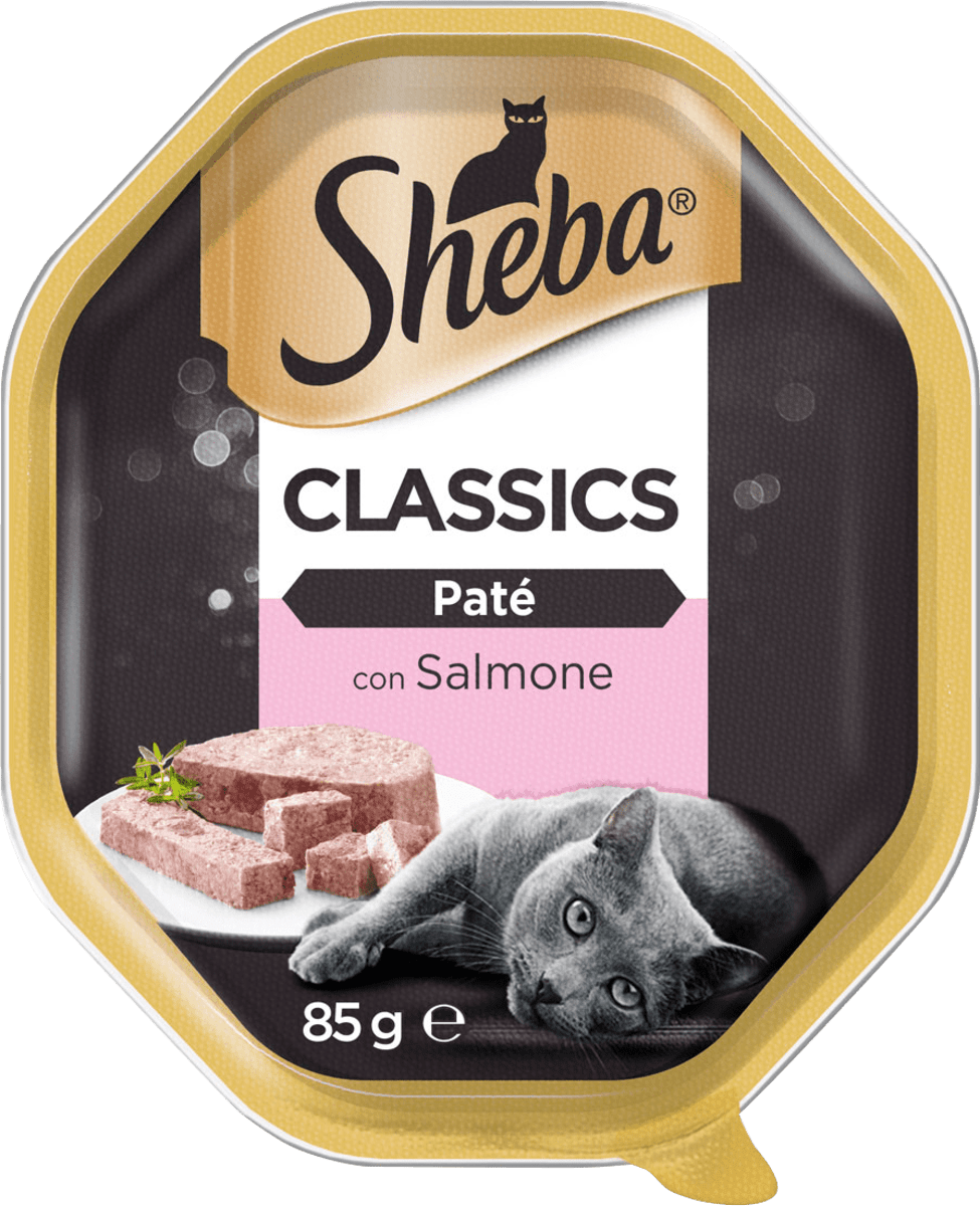 Sheba Paté con salmone CLASSICS, 85 g Acquisti online sempre ...