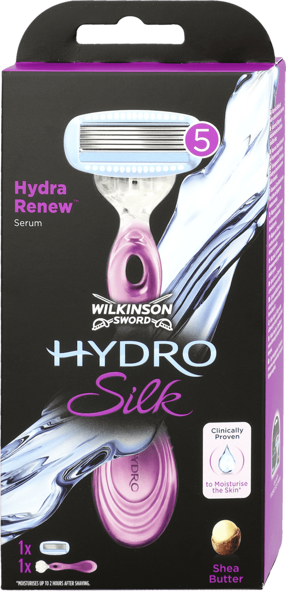 Wilkinson Maszynka z wymiennymi ostrzami Hydro Silk, 1 szt. kupuj ...