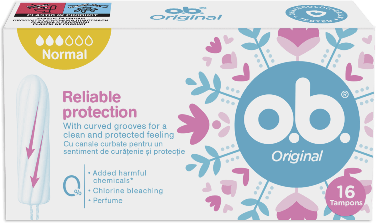 o.b. Original Normal - tamponi, 16 kom povoljna online kupovina | dm.rs