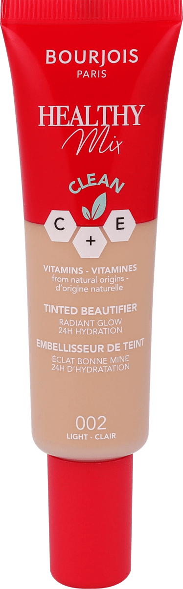 BOURJOIS PARIS Healthy Mix Tinted Beautifier tečni puder – 002 Light ...