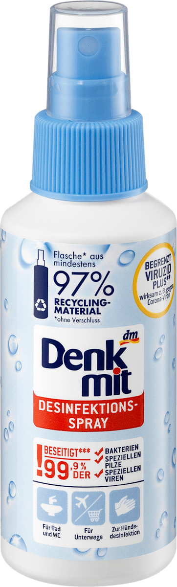 Denkmit Fertőtlenítő spray, pumpás, 0,1 l | dm.hu